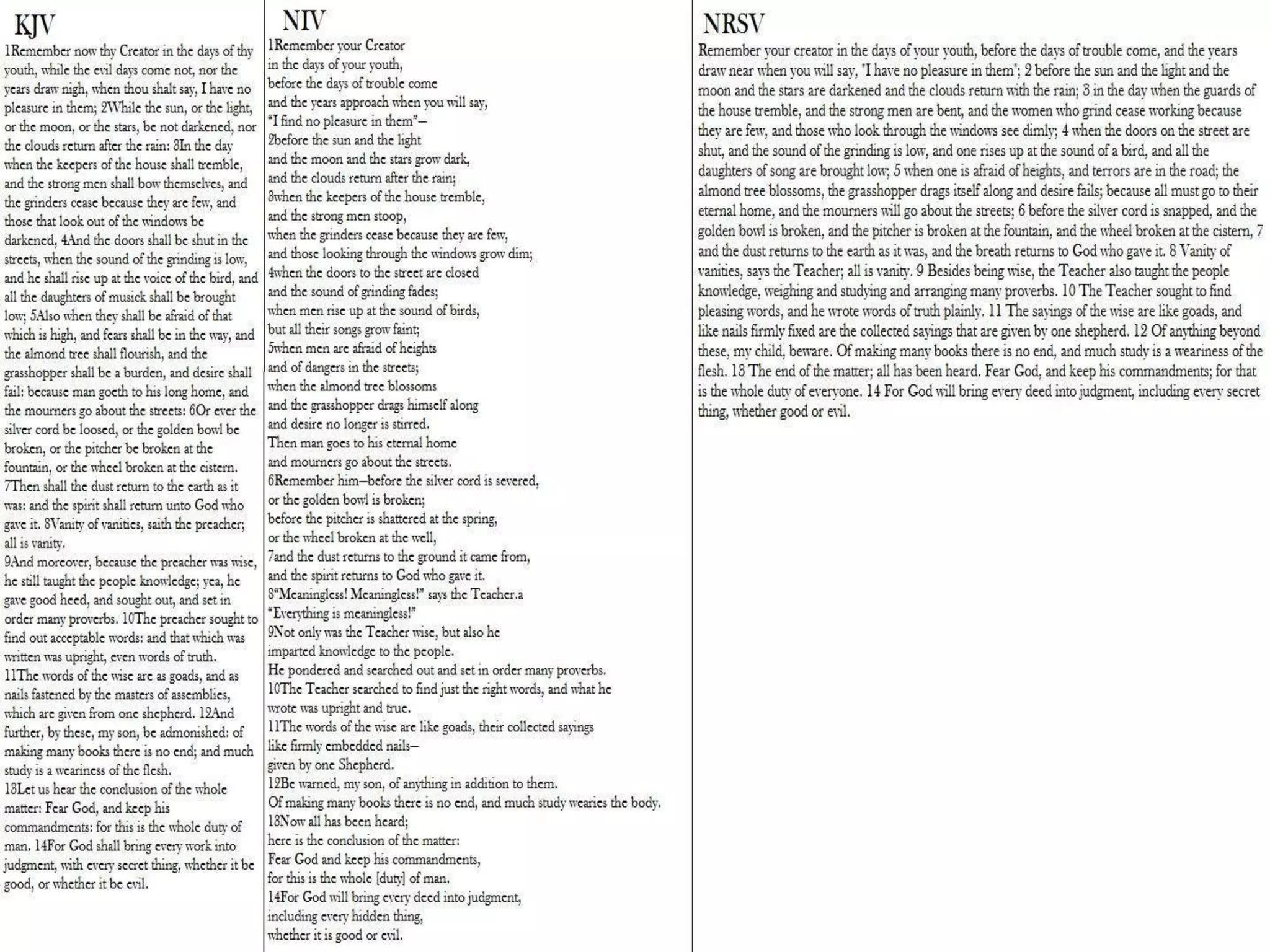 Ecclesiastes12 | PPTX