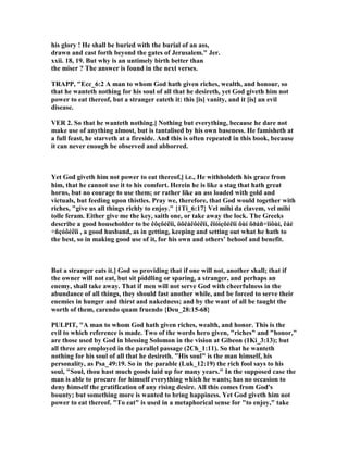 Ecclesiastes 6 commentary | PDF