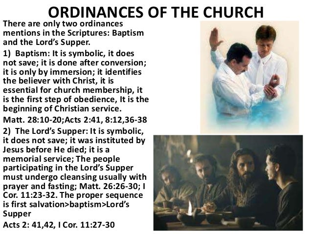 God’S Ordinances Definition : Understanding God’s Ordinance: A ...