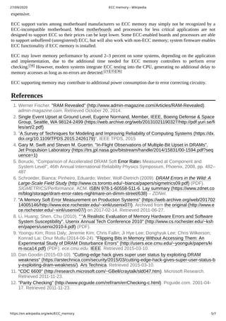 ECC memory : Notes | PDF