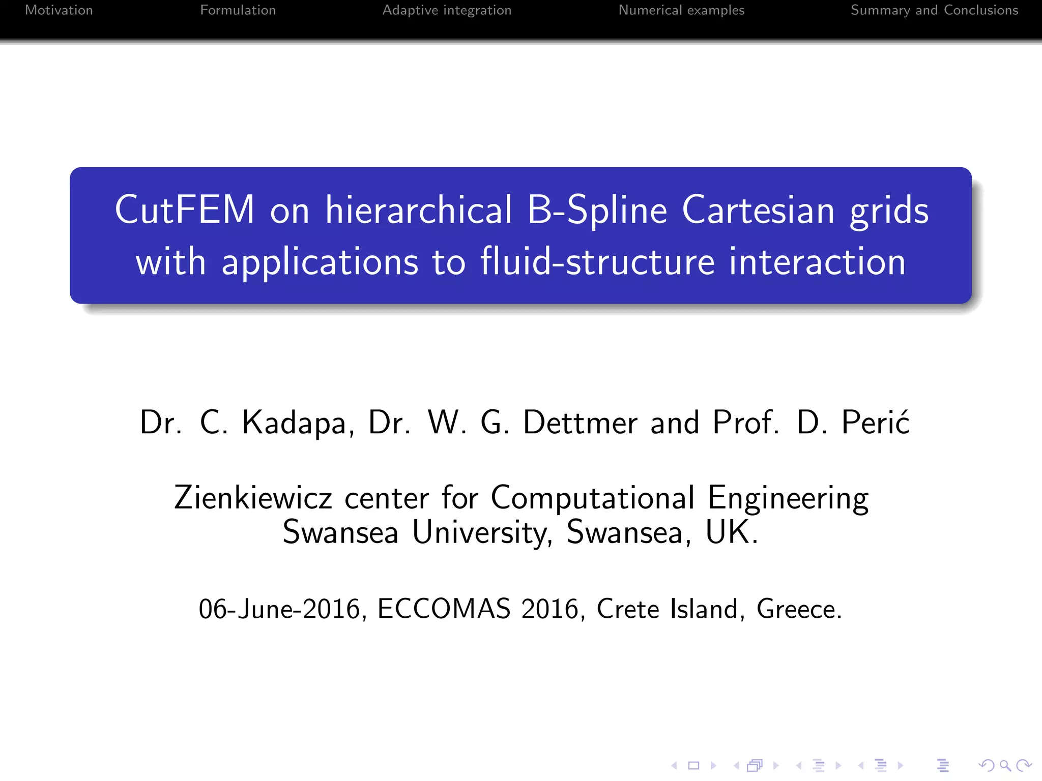 CutFEM on hierarchical B-Spline Cartesian grids with applications to ...
