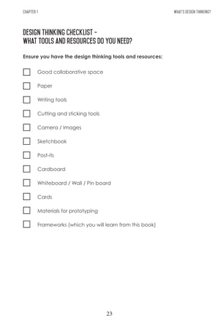 Design Thinking Guide for Successful Professionals- Chapter 1 | PDF ...