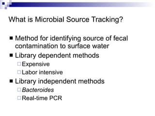 E. Coli Cooperative Monitoring Program | PPT