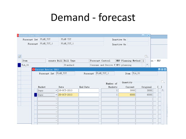Ecc plan & edd plan in Oracle ASCP | PPTX | Business | Business and Finance