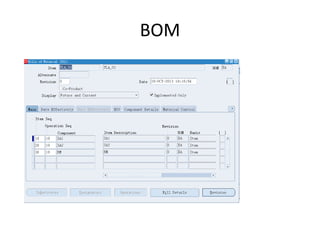Ecc plan & edd plan in Oracle ASCP | PPTX