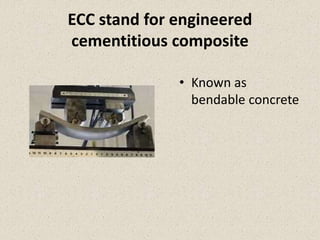 Engineered Cementatious Composites | PPTX | Civil Engineering Industry ...