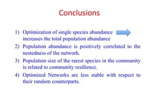 Emergence of Nested Architecture in Mutualistic Ecological Communities ...