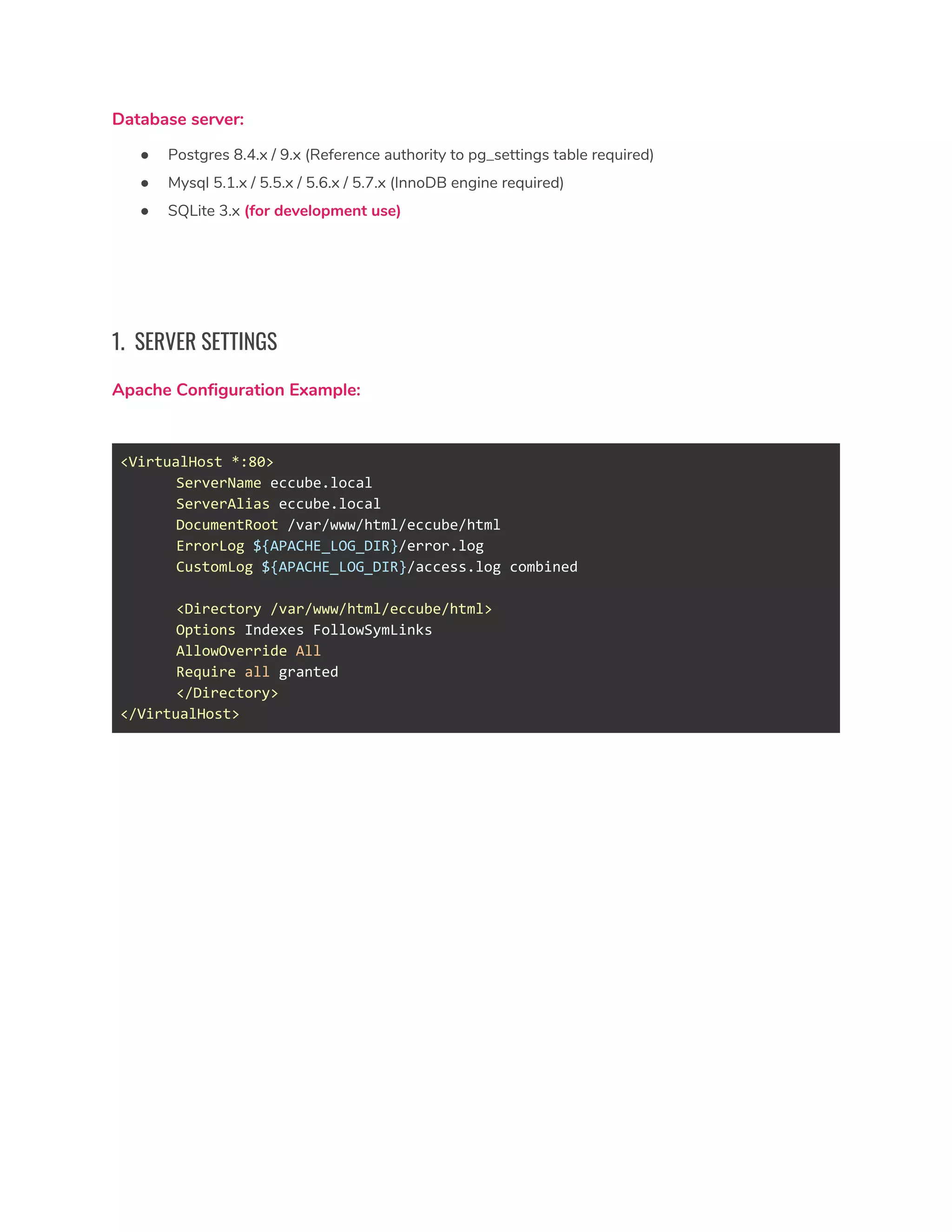EC CUBE 3.0.x installation guide | PDF