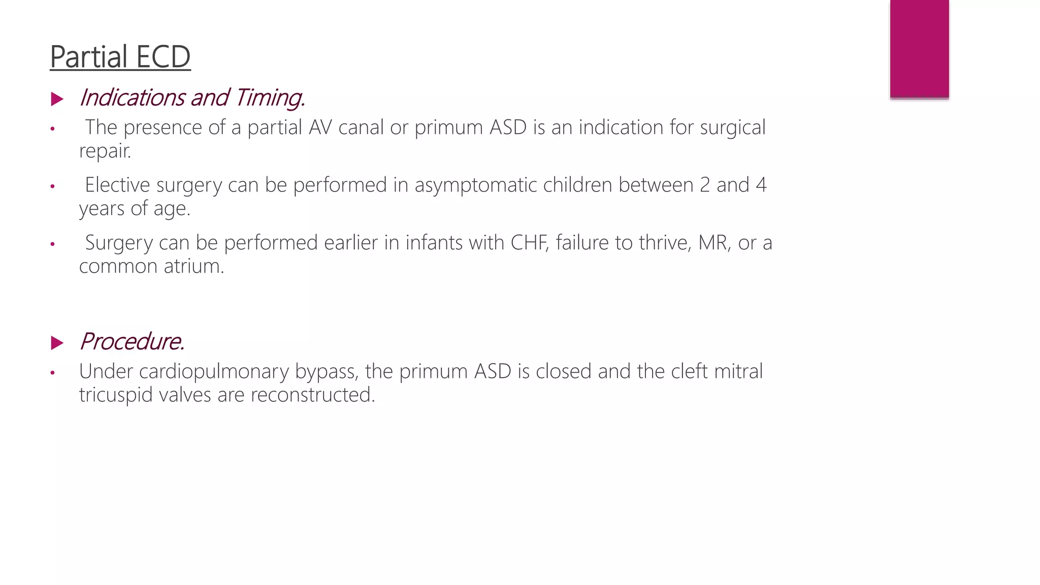 Endocardial Cushion Defect / AVSD | PPTX