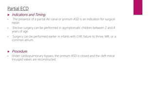 Endocardial Cushion Defect / AVSD | PPTX