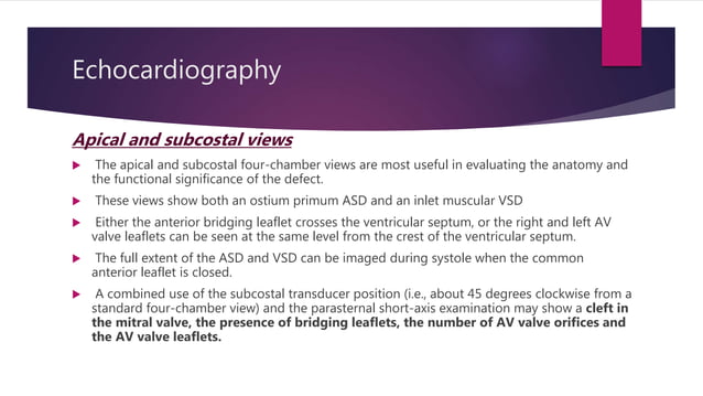 Endocardial Cushion Defect / AVSD | PPTX
