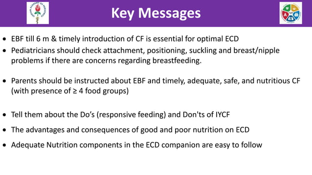 ECD- Nutrition during earlier Years.pptx