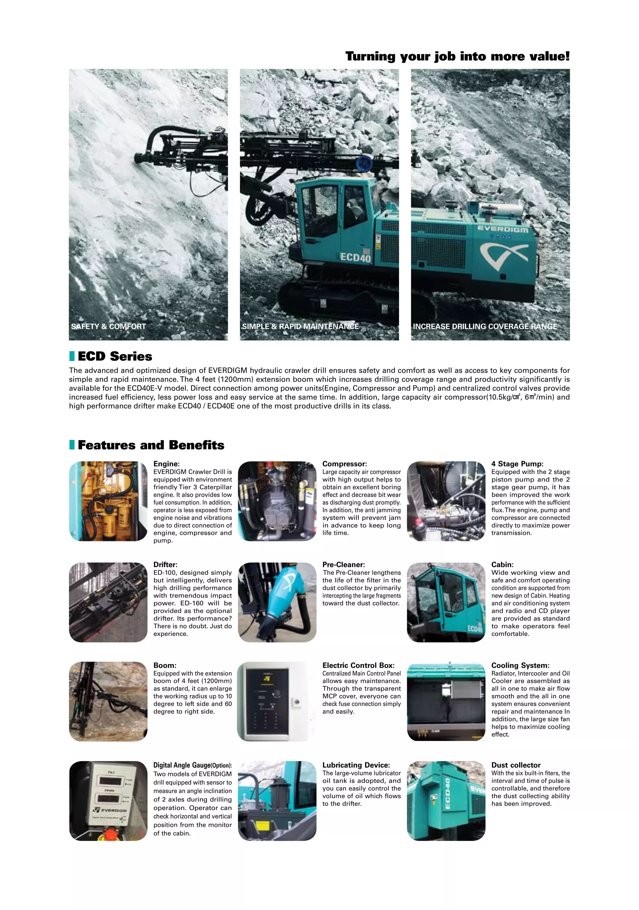 Ecd40 e everdigm e-brochure | PDF