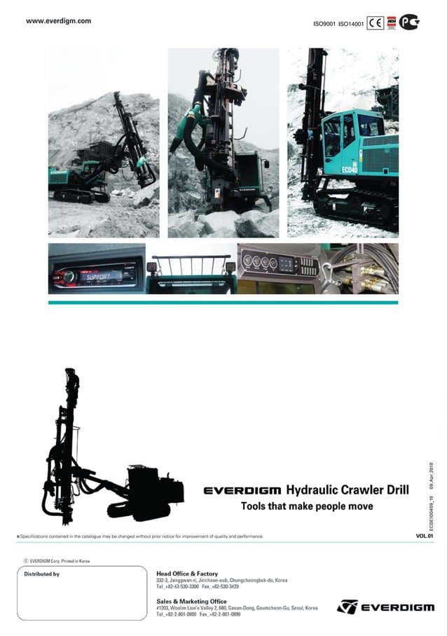Ecd40 e everdigm e-brochure | PDF
