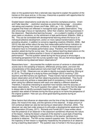 University of Huddersfield Research Lesson Obs | PDF