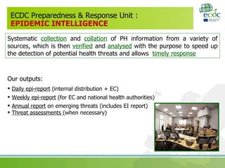 ECDC and early detection of public health threats of EU concern: the ...