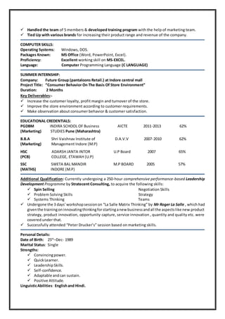 Resume - Chitransh Verma | DOCX