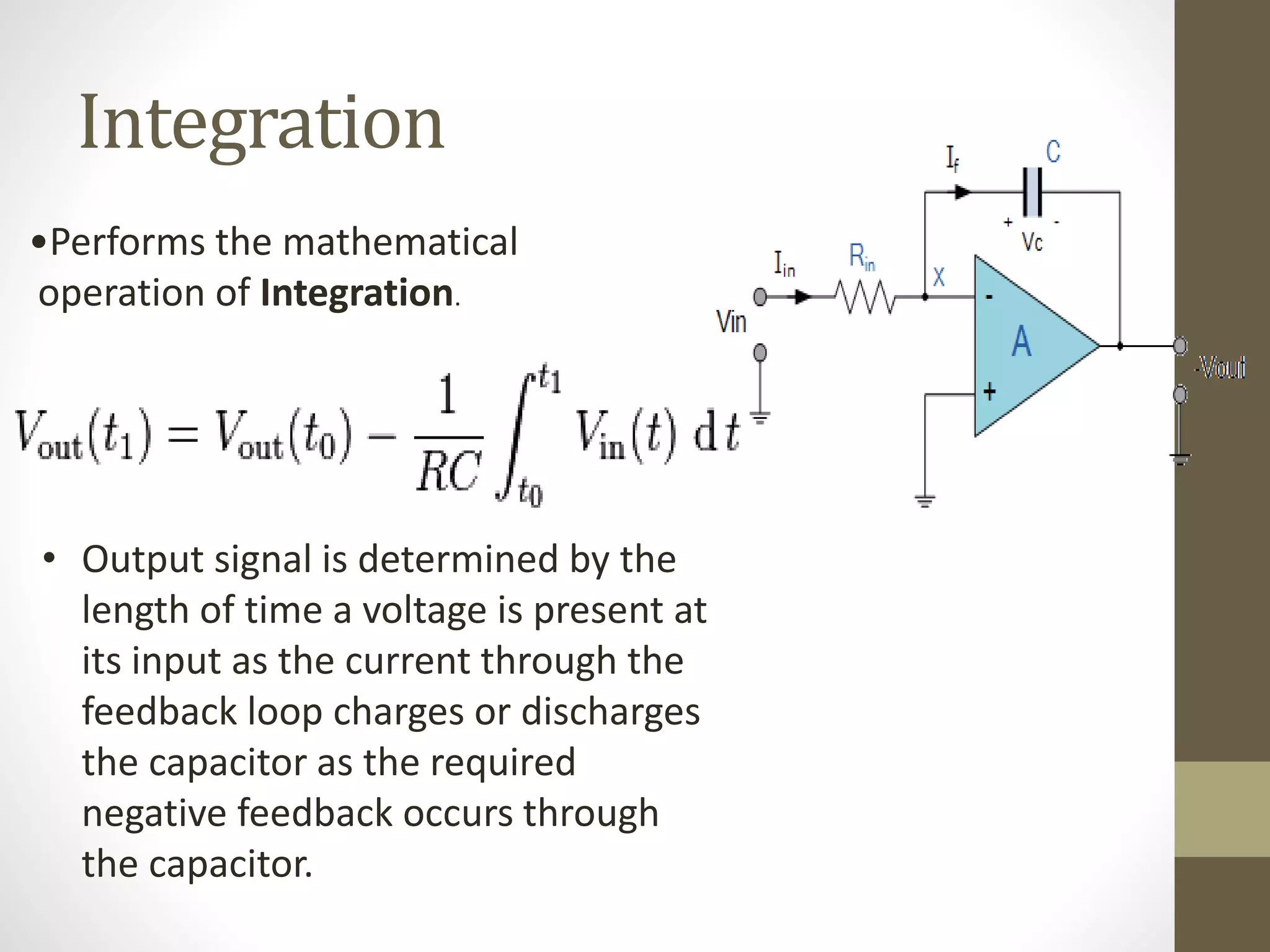 OP AMP Applications | PPTX