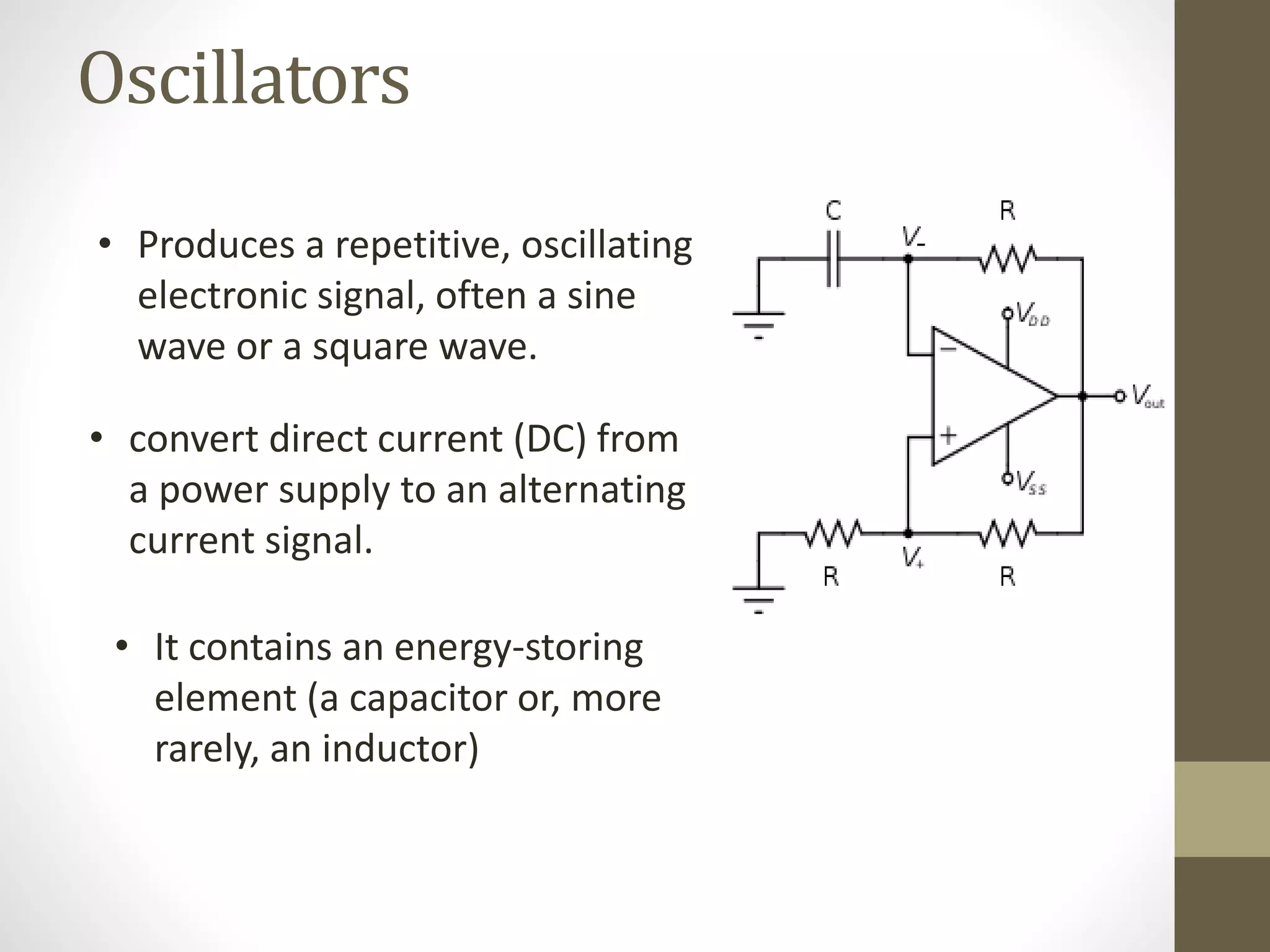 OP AMP Applications | PPTX