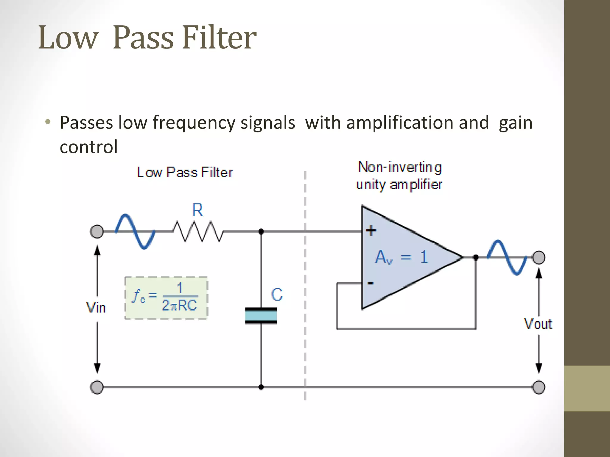 OP AMP Applications | PPTX