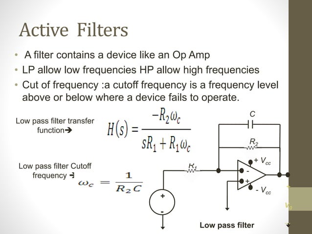 OP AMP Applications | PPTX