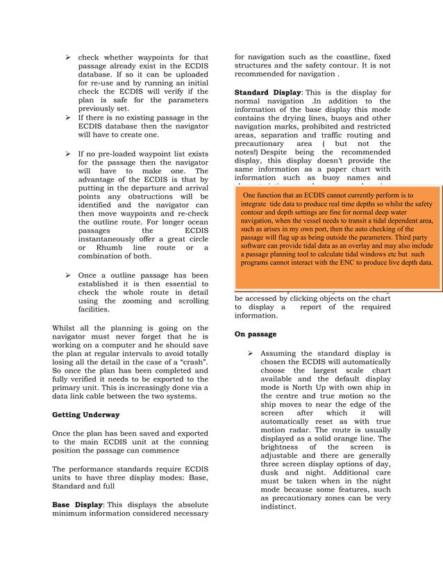 Ecdis | DOC | Internet | Computing