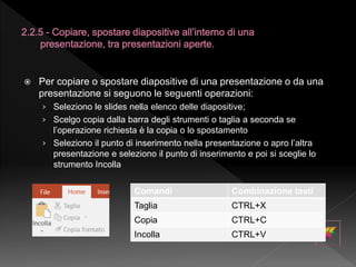 Nuova ECDL - Modulo Presentation n.2 | PPTX