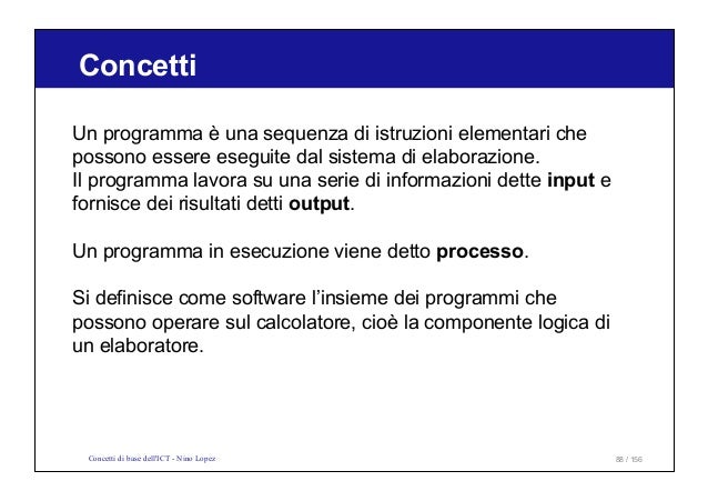 Ecdl Modulo 1 Concetti Di Base Dellict