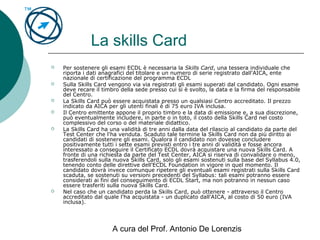 Ecdl completo | PPT