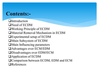 ECDM by Murli Kumbharkar | PPTX