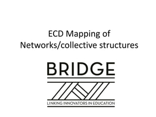 Update on ECD Mapping of Networks/Collective structures | PPT