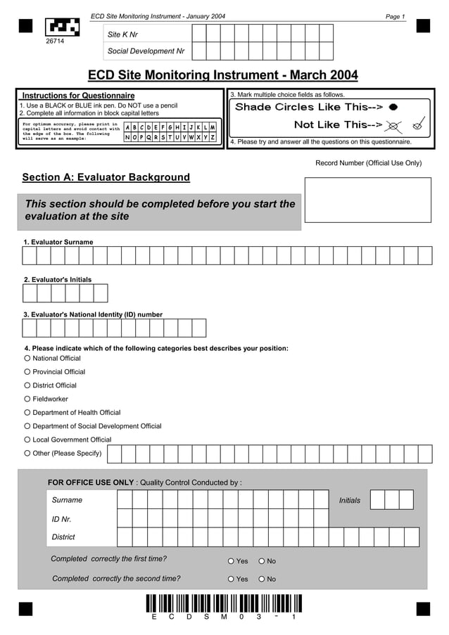 ECD monitoring instrument | PDF
