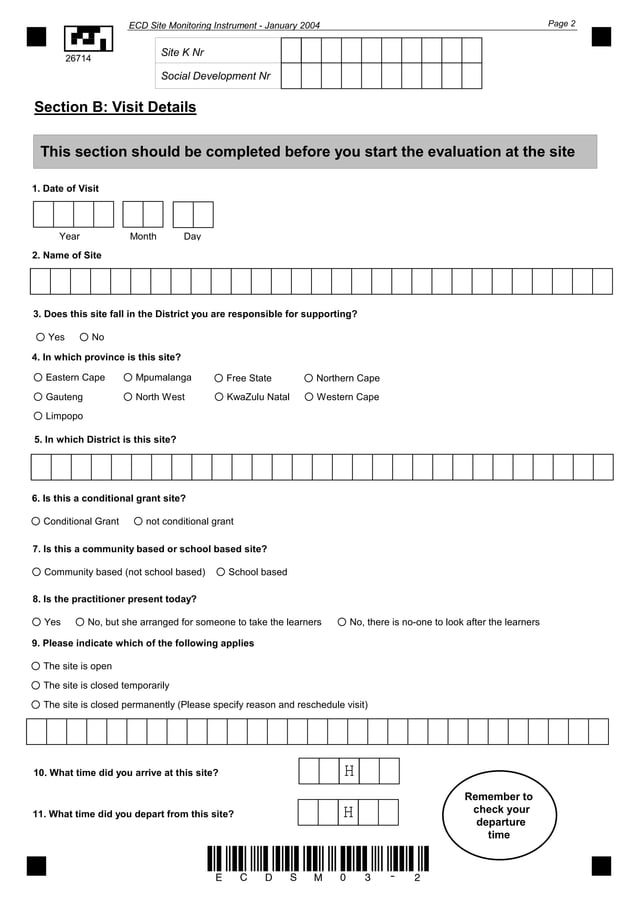 ECD monitoring instrument | PDF