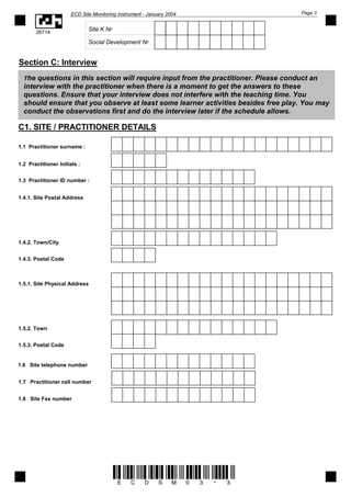 ECD monitoring instrument | PDF