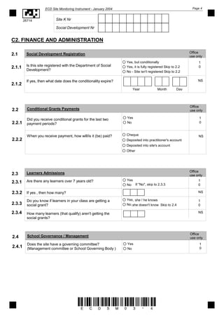 ECD monitoring instrument | PDF