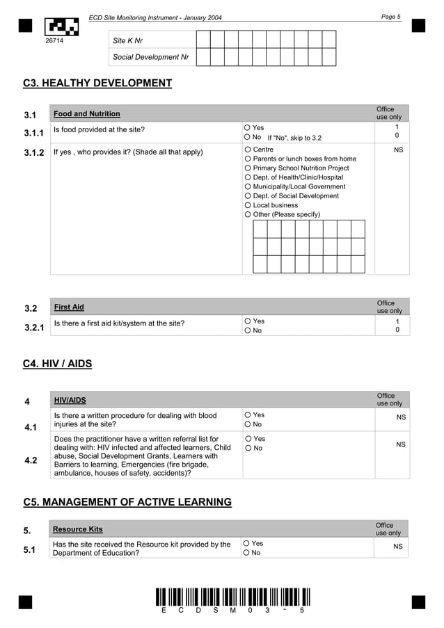 ECD monitoring instrument | PDF