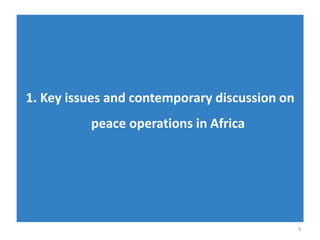 Peace keeping operations in Africa: Reflections on the APSA and ...