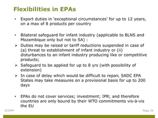 Extractive resources and value chains: Are they coherent with ...