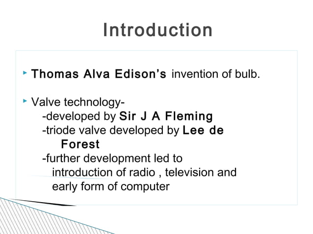 Electronics and communication | ODP
