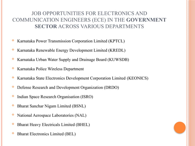 ECE.pptx. it contains scope and future of electronics and communication Engineering | PPTX ...