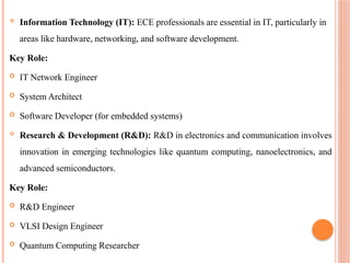 ECE.pptx. it contains scope and future of electronics and communication Engineering | PPTX
