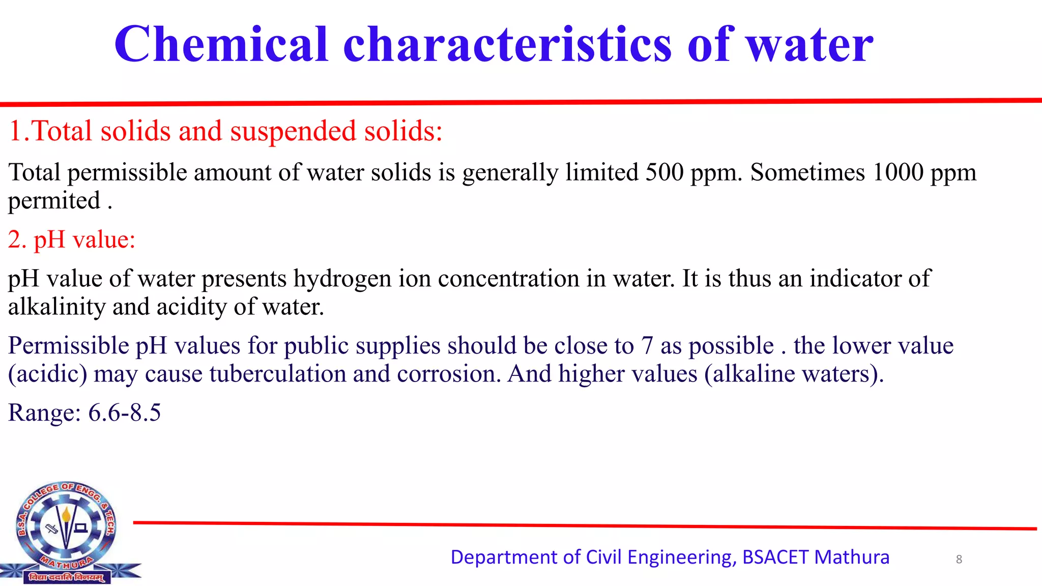 Introduction of water and wastewater | PPT