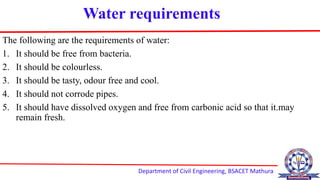 Introduction of water and wastewater | PPTX