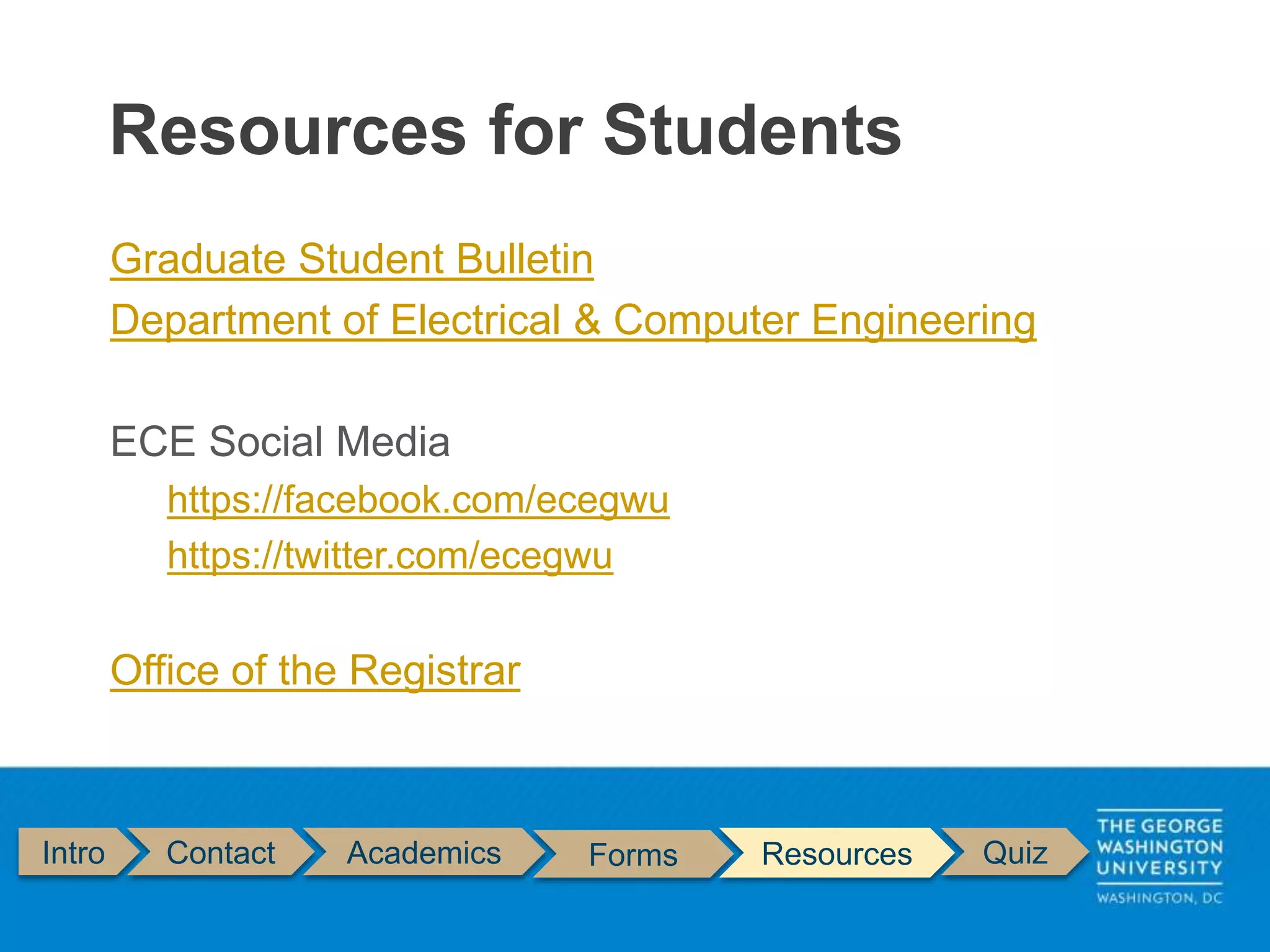 ECE Department Orientation | PPTX