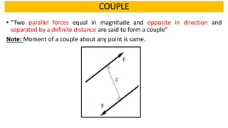 ELEMENTS OF CIVIL ENGINEERING AND ENGINEERING MECHANICS PART-1 | PPTX
