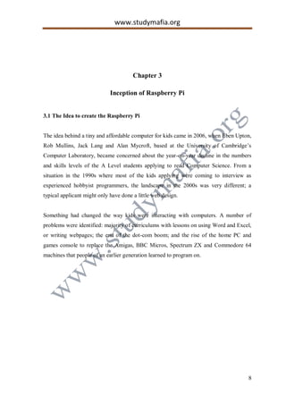 Raspberry-pi-report | PDF