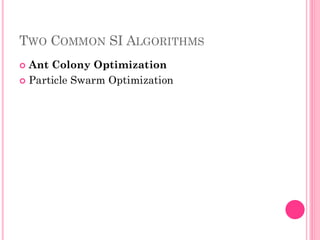 ECE-Swarm-Intelligence-SI-PPT.pdf....... | PPT