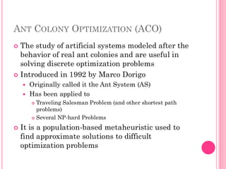ECE-Swarm-Intelligence-SI-PPT.pdf....... | PPT