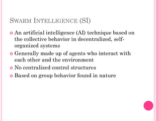 ECE-Swarm-Intelligence-SI-PPT.pdf....... | PPT