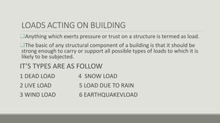 Ece types of load acting inbuilding | PPT